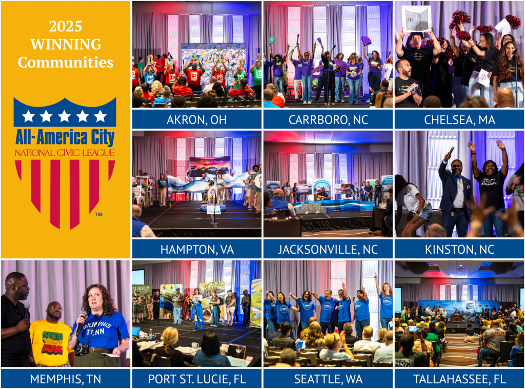2025 All-America City Recipients - National Civic League